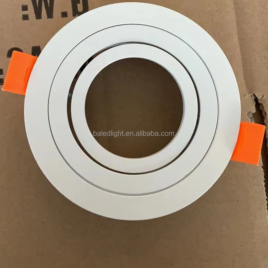 15w Single Head square Recessed Gu5.3 Frame Gu10 Led Downlight Housing ...