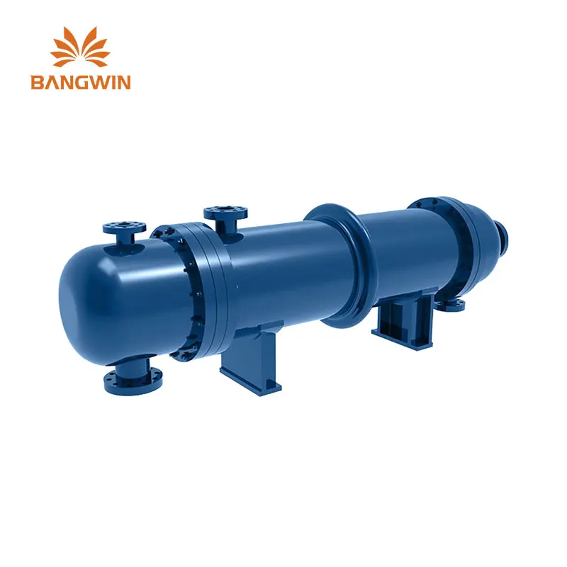 Stainless steel spiral wound shell and tube distillation condenser heat ...