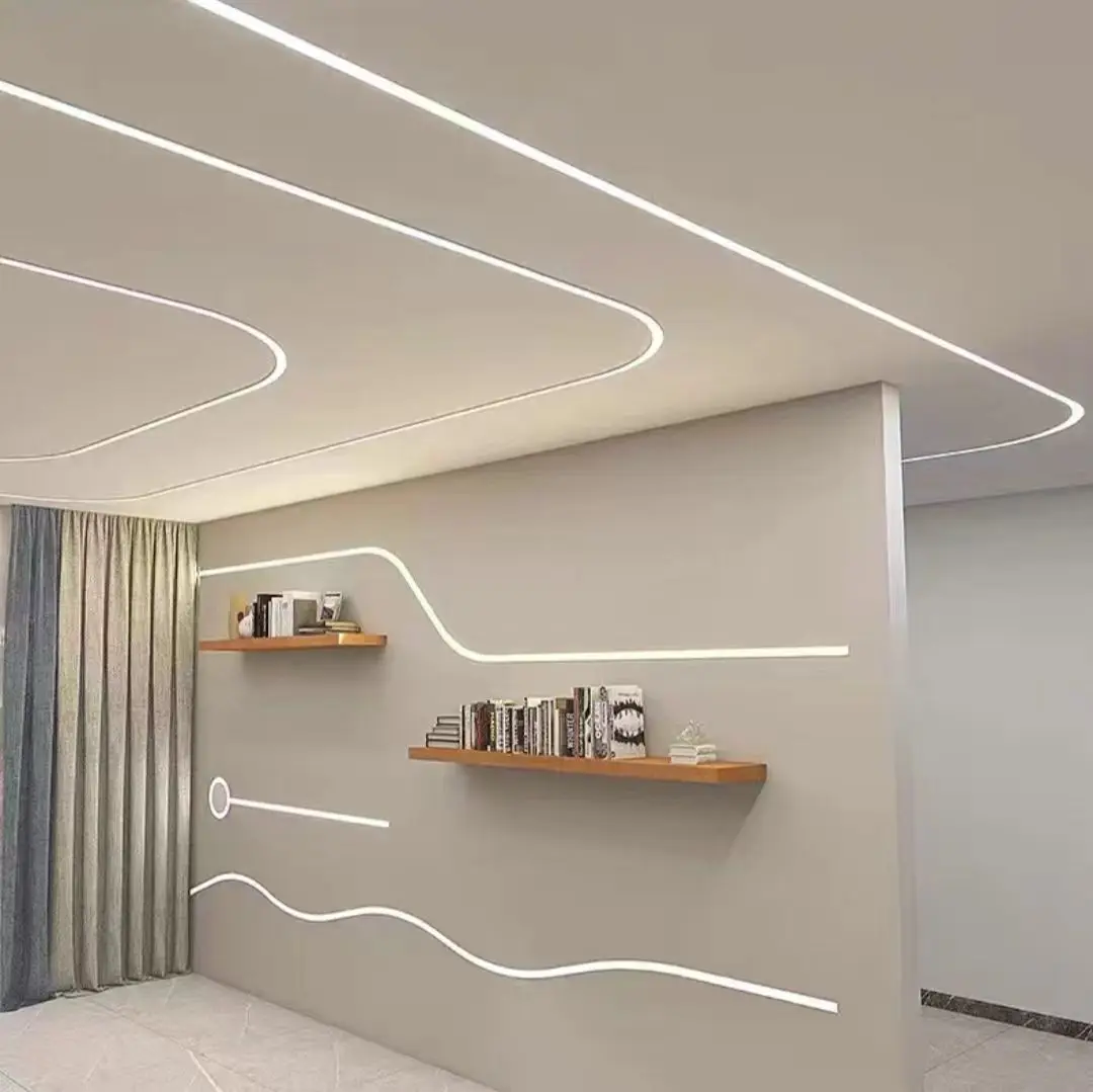 Hot Selling 15mm Alu Flexible LED Profile for Ceiling Lighting
