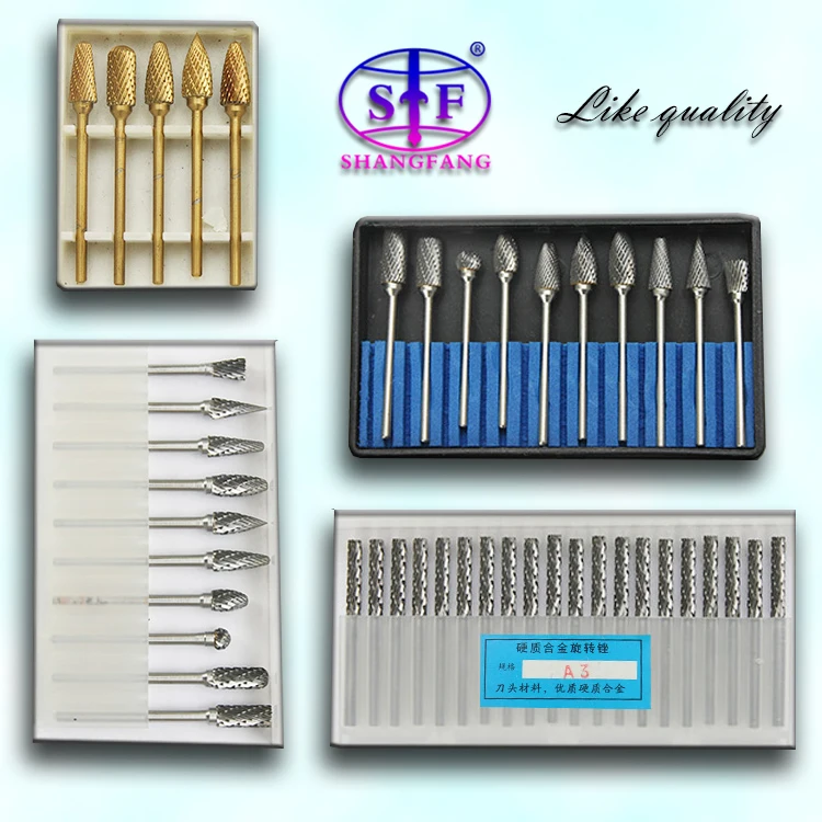 Solid Carbide Burr Tungsten Carbide Rotary Burrs - Buy Carbide Burrs ...