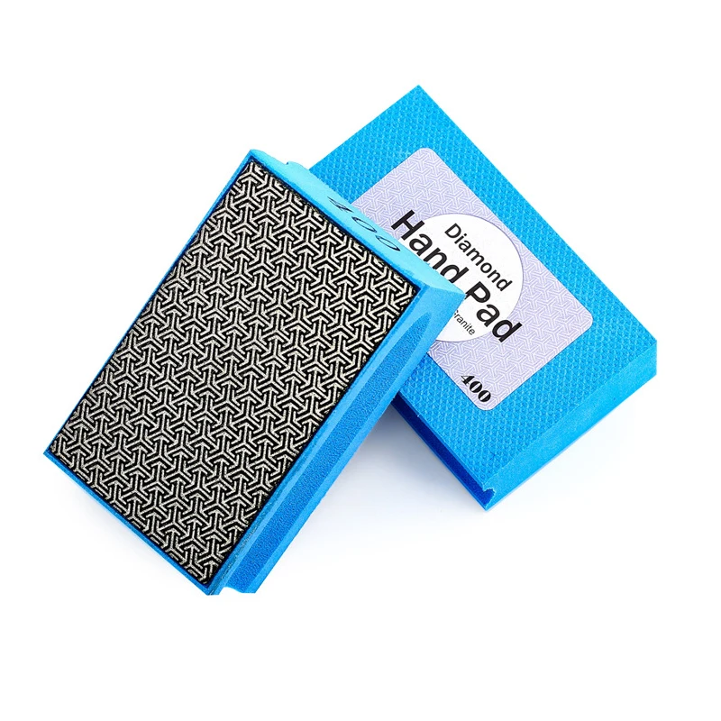 Factory Electroplated Diamond Foam Block Hand Polishing Pad Sanding ...