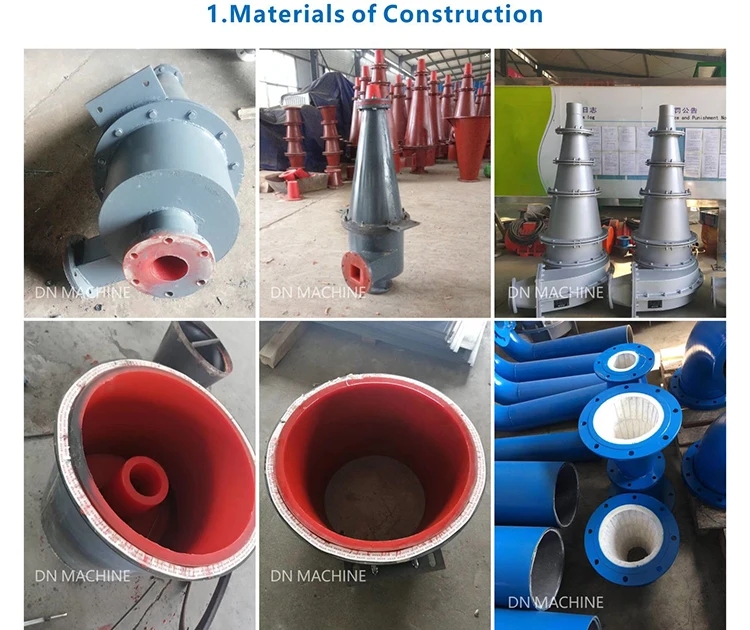 High Efficiency Cyclone Separator Slurry Water Centrifugal Hydrocyclone ... High Efficiency Cyclone Separator Slurry Water Centrifugal Hydrocyclone ...