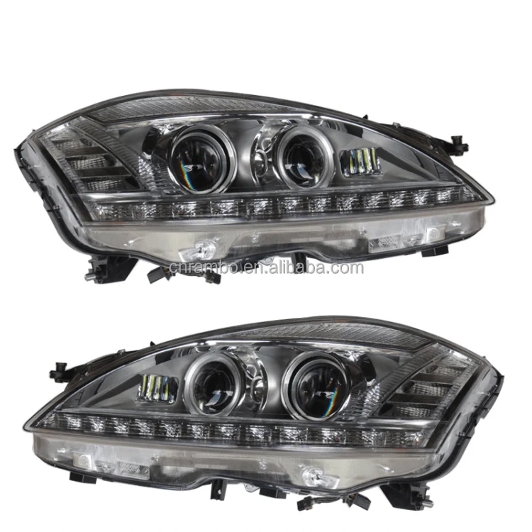 Mercedes Benz W221 Headlights - OEM 2218207339 & 2218207439