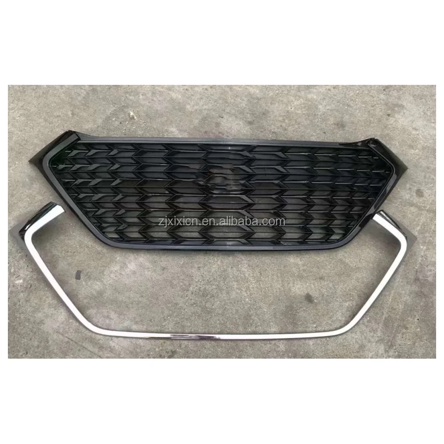 Auto Parts Front Grill Car Grille Paint Accessories for Hyundai Tucson 2019
