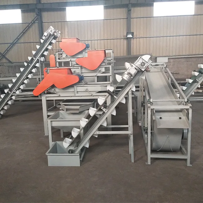 Palm Kernel Nut Hazelnut Cracking Machine Apricot Kernel Shell ...