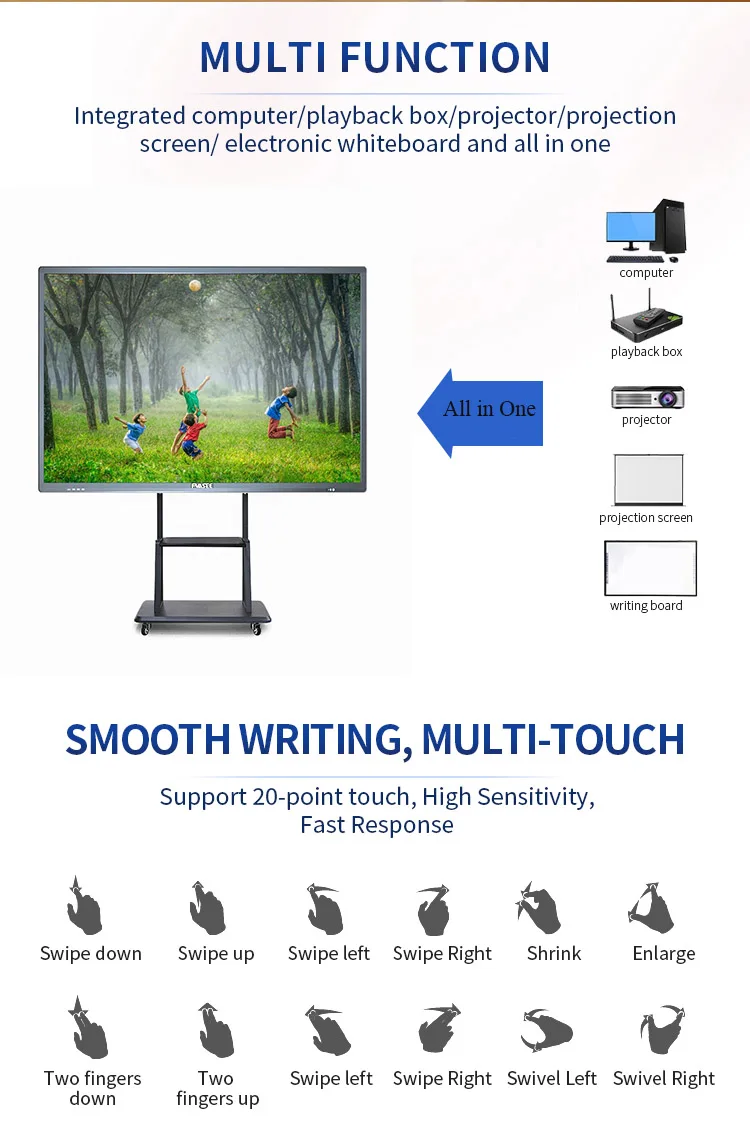 Maxhub Smart Whiteboard - 75 Inch Interactive Teaching Tool