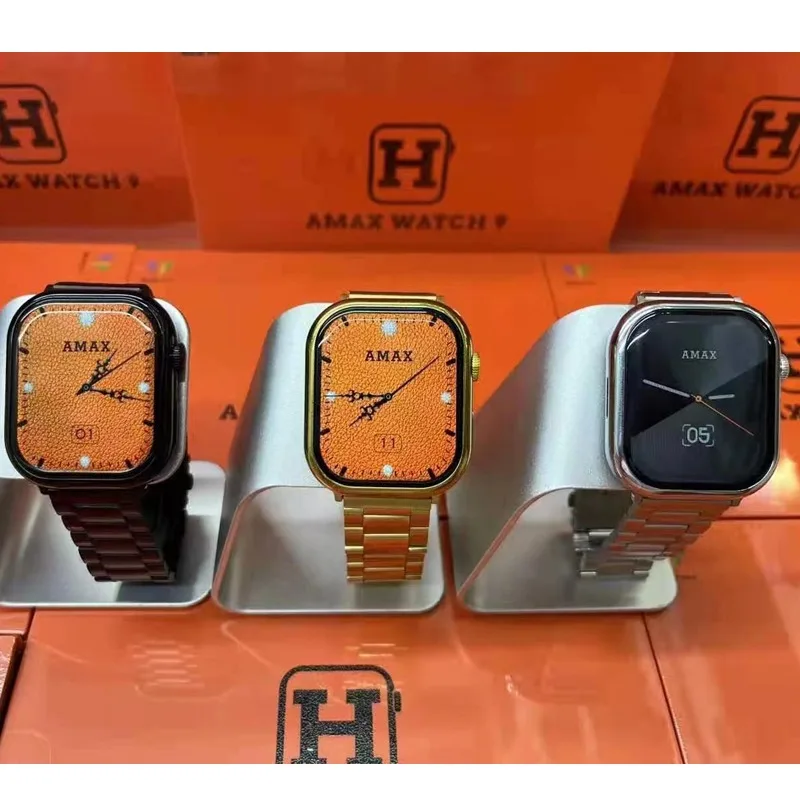 Amax Ultra Smart Watch 2.05 Inch Series 8 49mm Women Men Nfc Bt Call ...