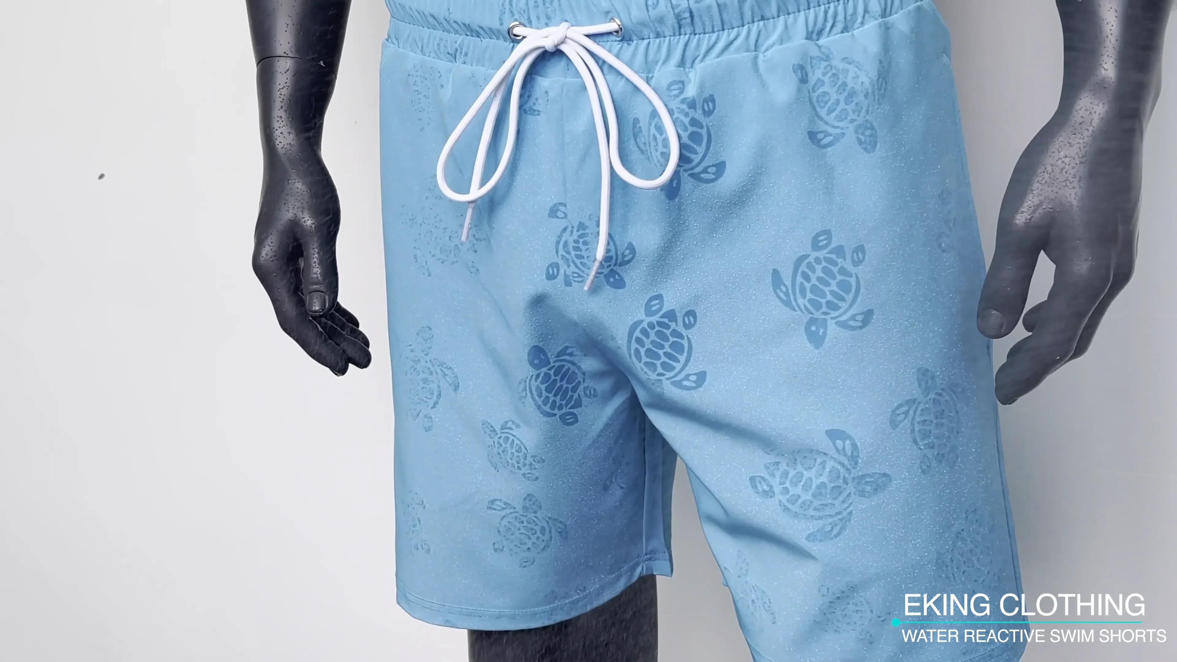 Custom Logo Printing Designer For Men Fabric Changing Water Reactive ...