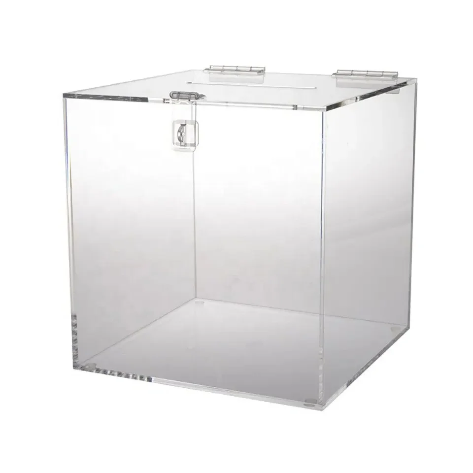 Angepasst Acryl Spende Box Münze Sammlung Box,Kunststoff Acryl Geld ...