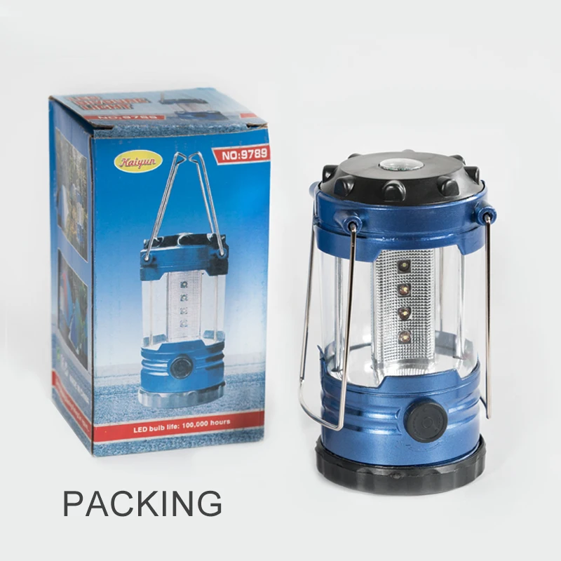 Ultra Bright Outdoor Portable Hanging Collapsible Led Camping Light ...