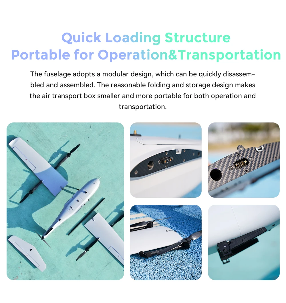 Electric Drive Long Life Mapping Raefly Vt240 High Quality Vtol Fixed Wing Survey Drone Vtol ...