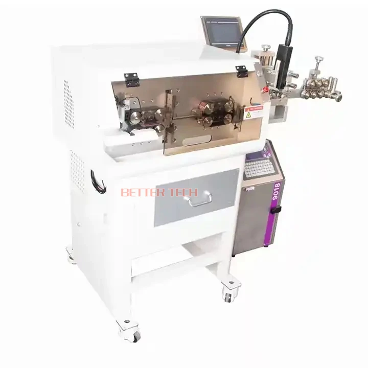 JWD Automatic Wire Inkjet Printer Cutter Stripper Machine