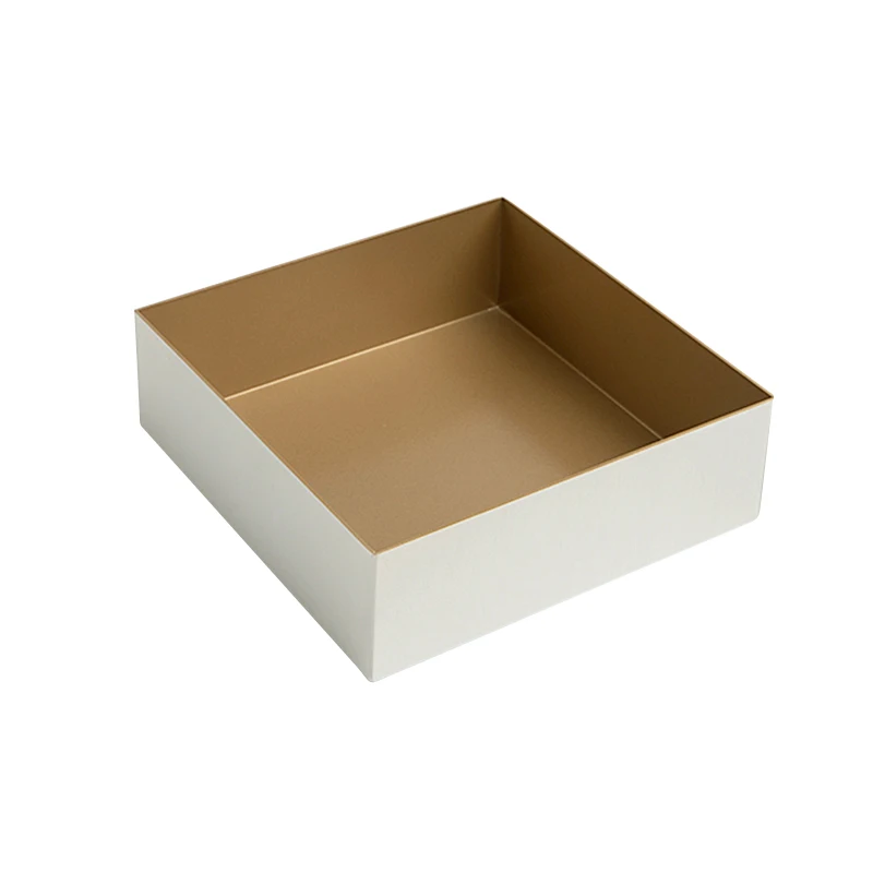 Golden Non-Stick Coating Cake Baking Sheet Pan Square Aluminum Alloy ...