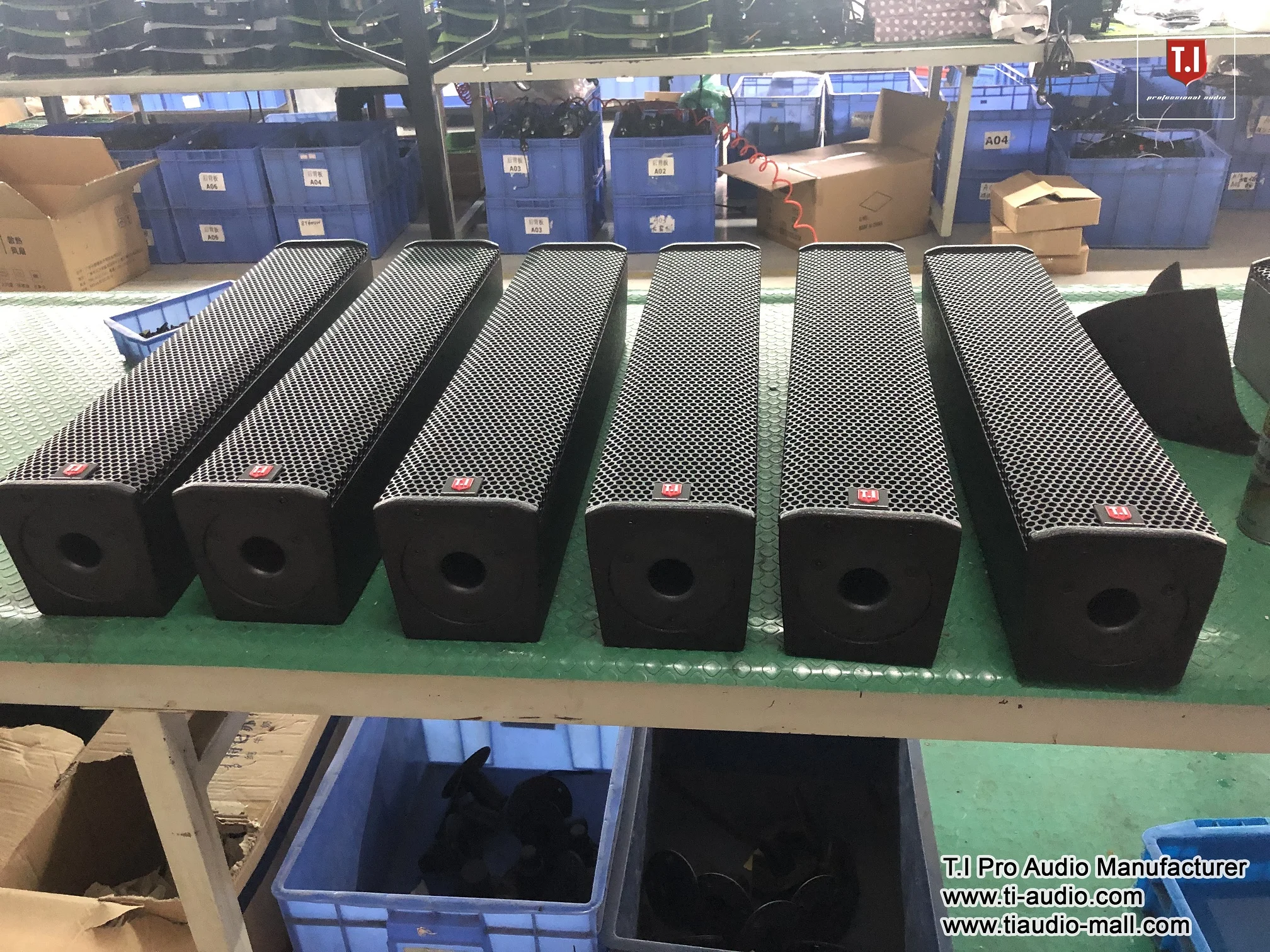 Mc-5259 Professional Waterproof Mini Column Speaker System 9*5.25'' Woofers Sound System For ...