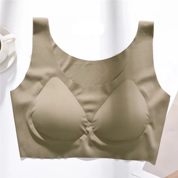 New Style Bra With No Steel Ring And Padded Back Wrapped Around Breasts ...