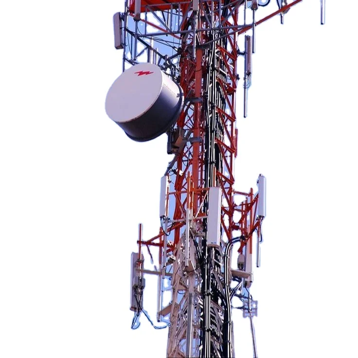 Custom Galvanized Steel Antenna Mast Bracket for Telecommunication ...