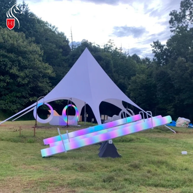 Amusement Outdoor Playground Park LED Light Seesaw Kids Adult