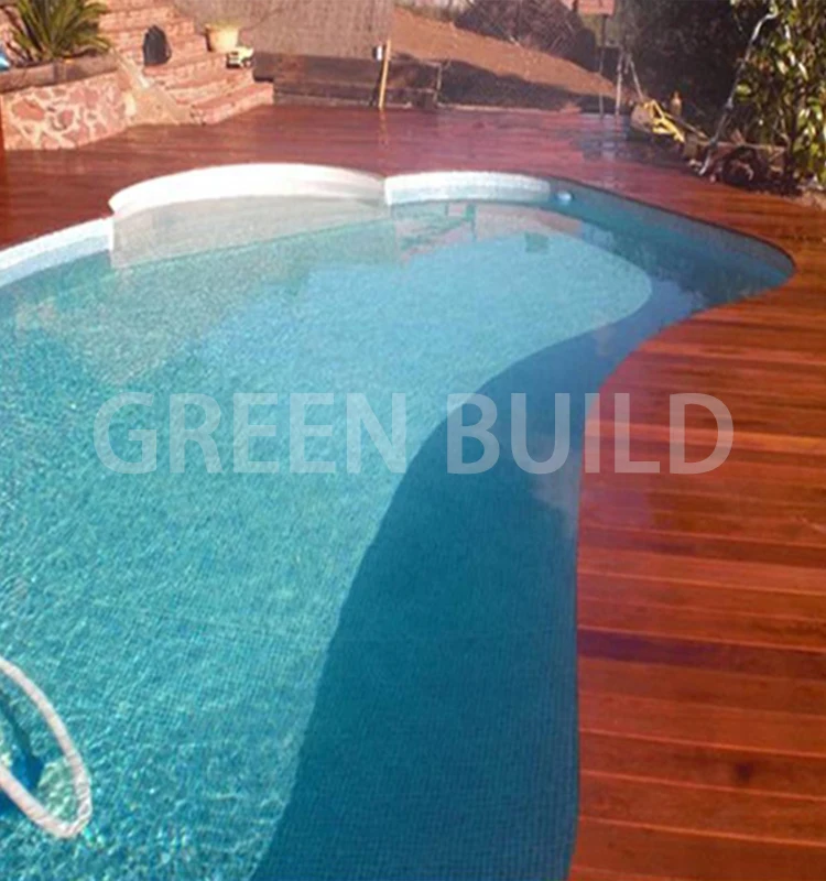 Waterproof Merbau Timber Floor - Ideal for Outdoor Pools