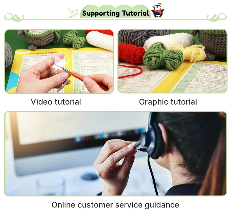 Best Price Yilan Easy Crochet Kit Complete Full Crochet Starter Kit For ...