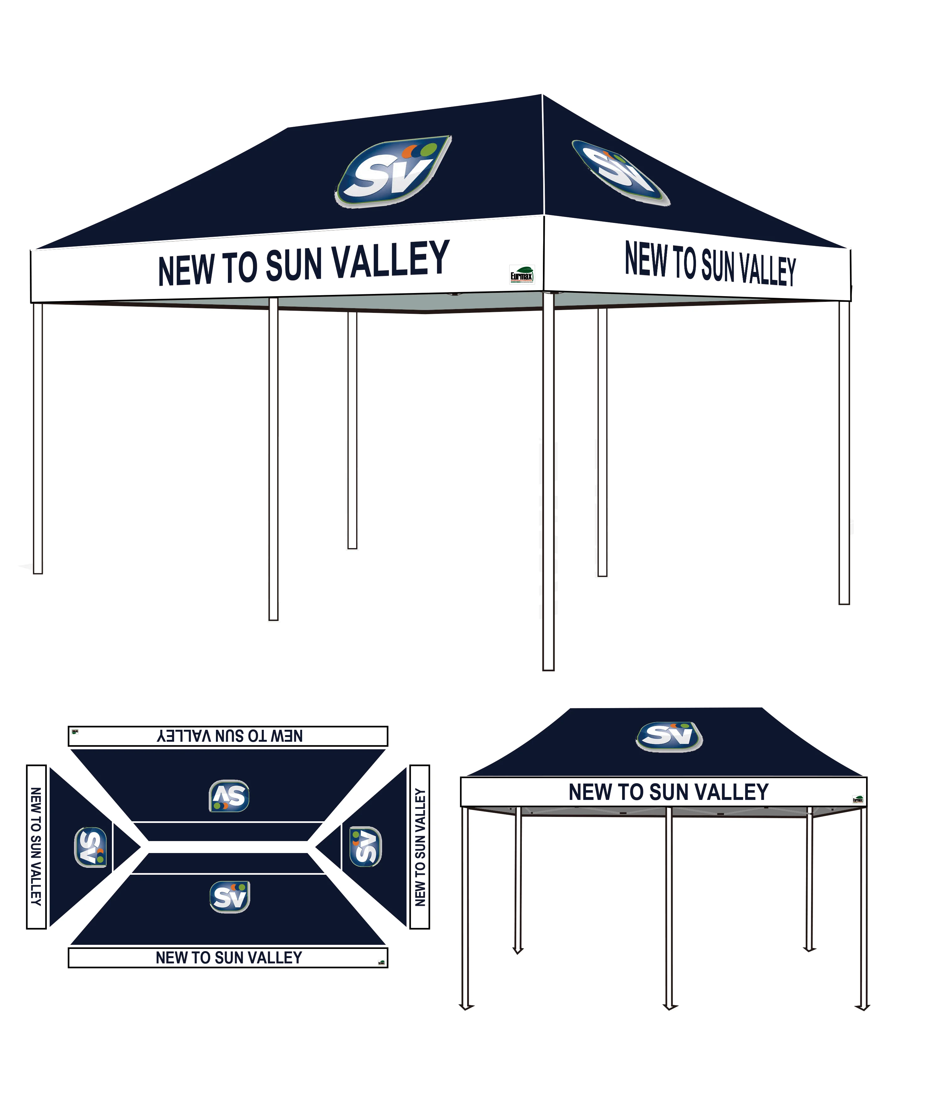 Bestful Signs Custom10x10 10x15 10x20 Canopy Tent Pop Up Tent Outdoor ...