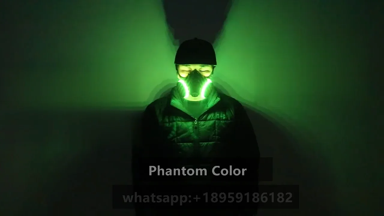 Face Changing Led Mask For Adults And Kids Masquerade Halloween Party ...