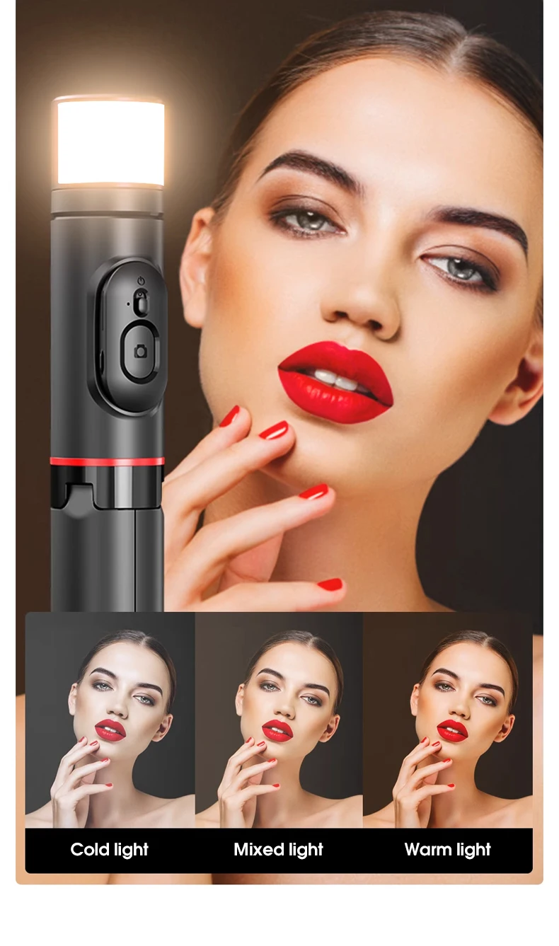 2024 Newest Phone Tripod Stand Remote Control 360 Rotation Flexible ...