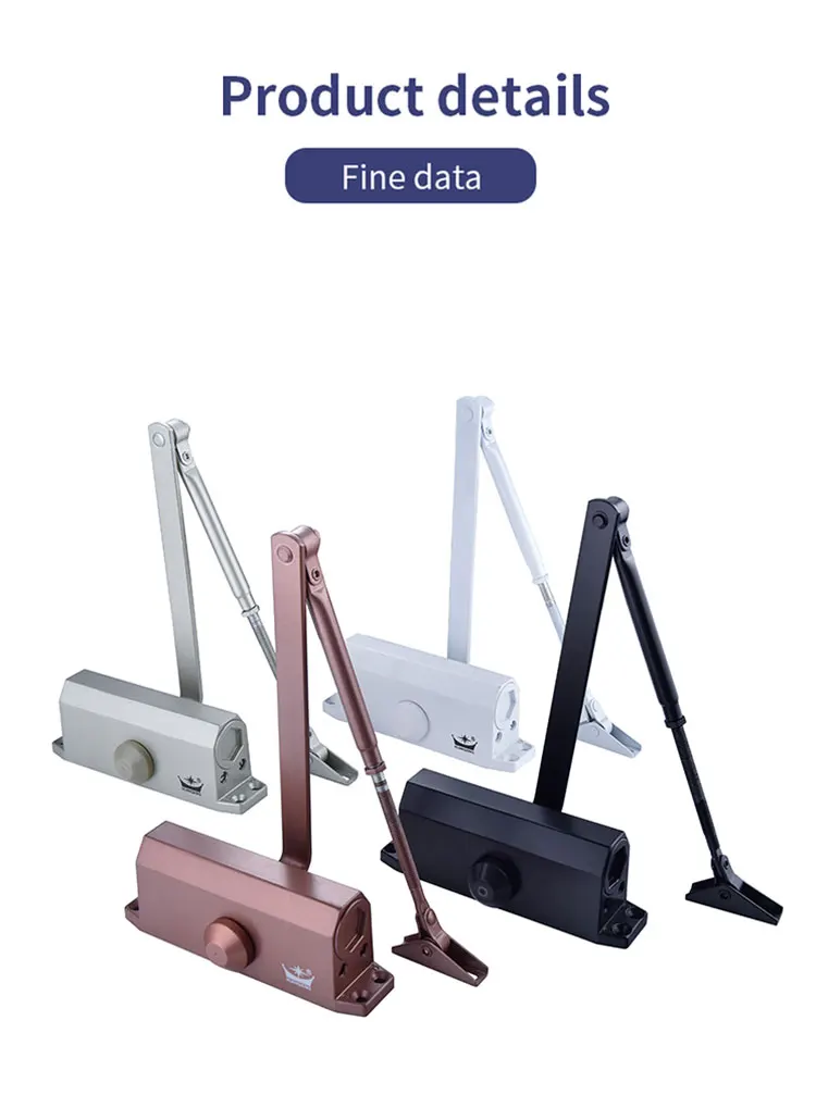 Heavy Duty Automatic Door Closer Adjustment Soft Doors Closer Types ...