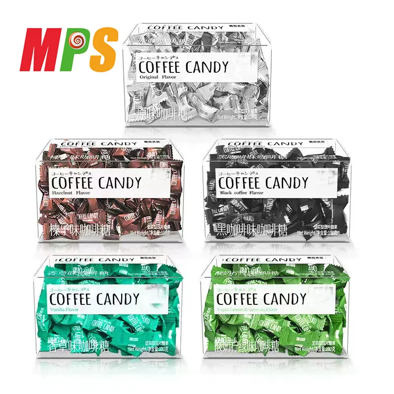Innovative Classic Real Coffee Flavor Hard Candy Coffee Beans Pressed ...