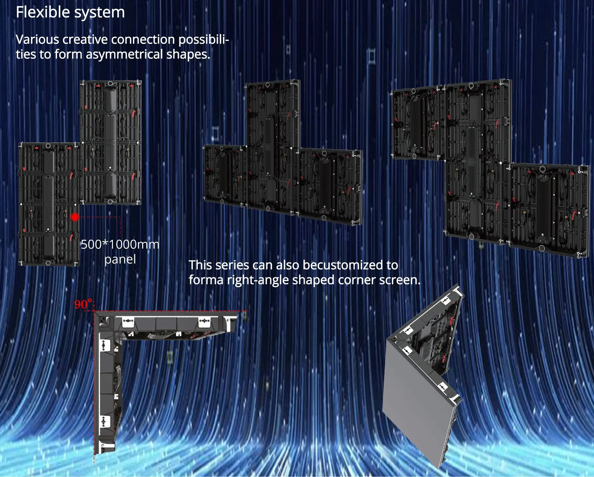 Rental Led Display Indoor Outdoor Full Color Ledwall Led Video Wall ...