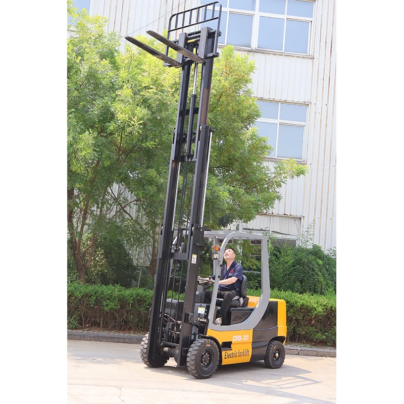 Electric Forklift 3 Ton Montacargas Electric Lightweight Forklift ...
