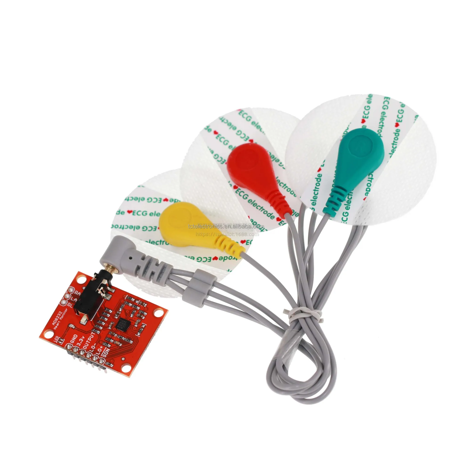 ECG Measurement AD8232 Pulse Heart ECG Kit Sensor Module