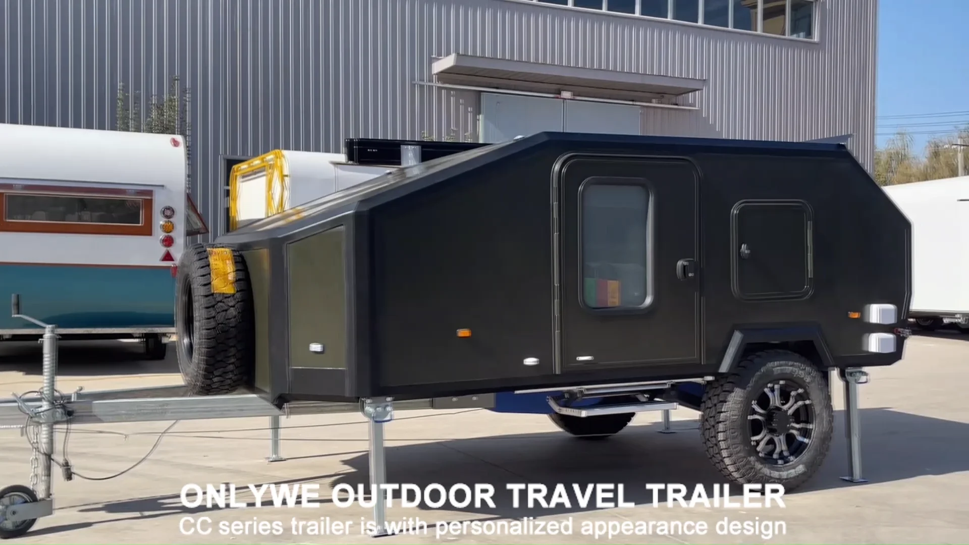 Onlywe Camper Mini Caravan Rv Off Road Travel Trailer - Buy Camper Mini ...
