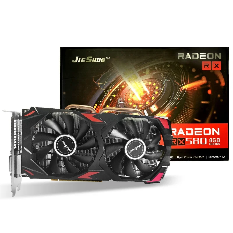 Brand New Amd Rx 580 8g Gaming Video Card Gpu Rx 580 2048sp Gaming ...