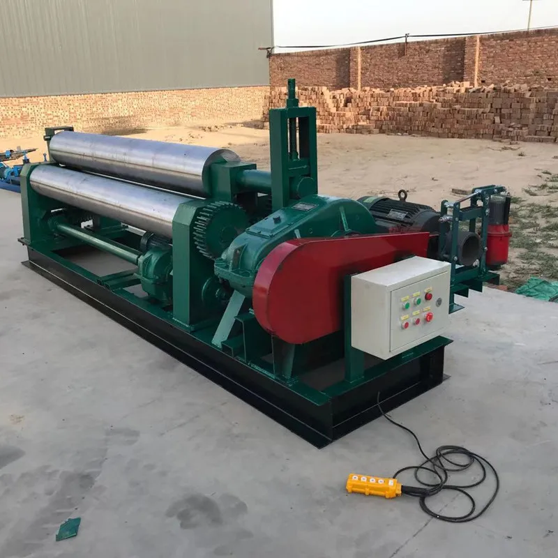 3 Roller Steel Rolling Machine - Manual & Efficient