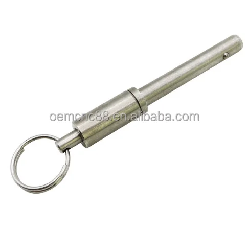 Stainless Steel Push-pull Control Type Quick Release Ball Lock Pin With ...