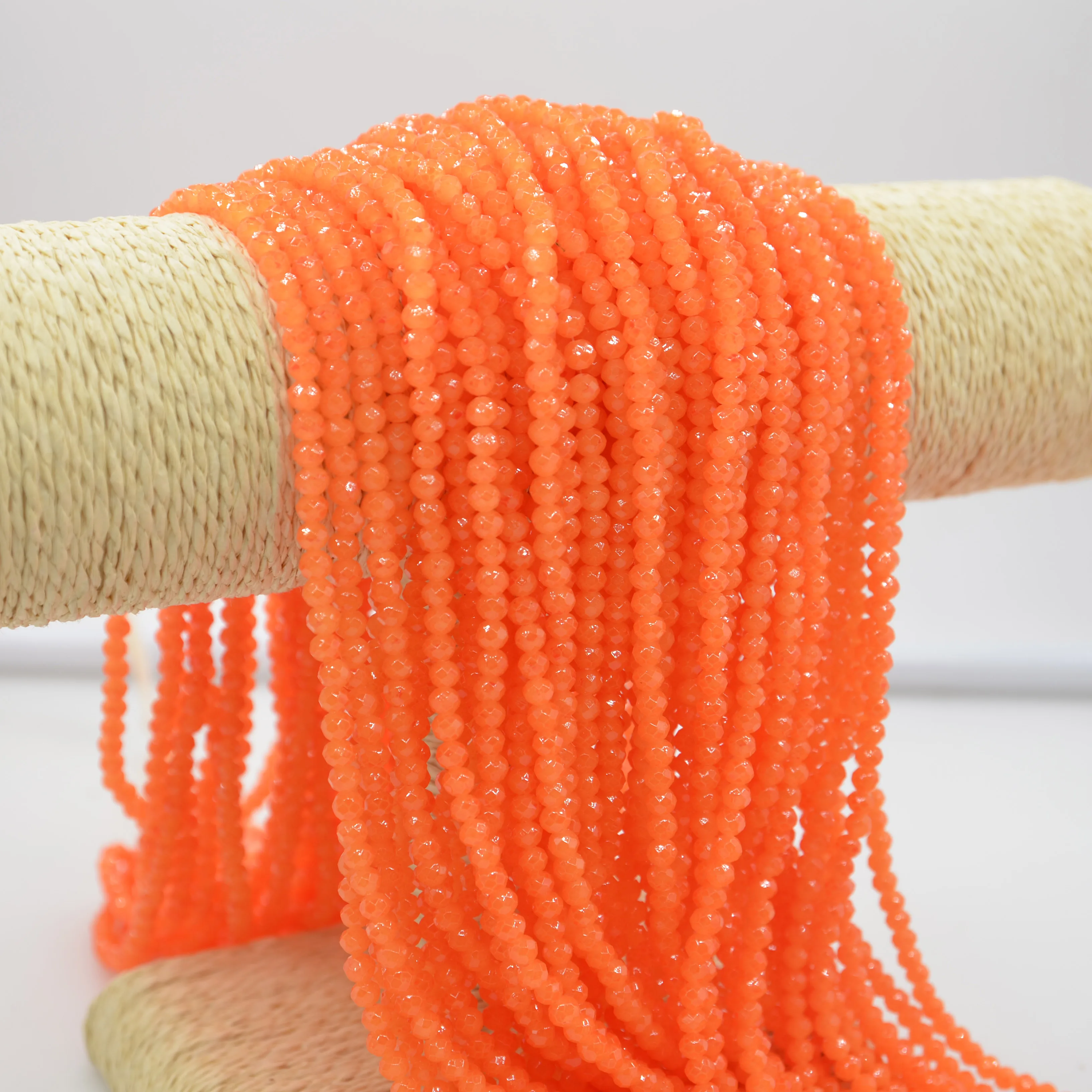 JC Crystal Beads - Customized Colors & Faceted Rondelles