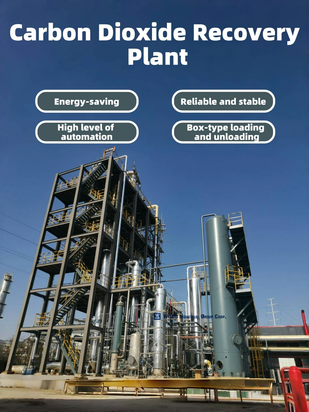 2024 Carbon Dioxide Production Equipment 99.99% Ethylene Oxide Co2 ...