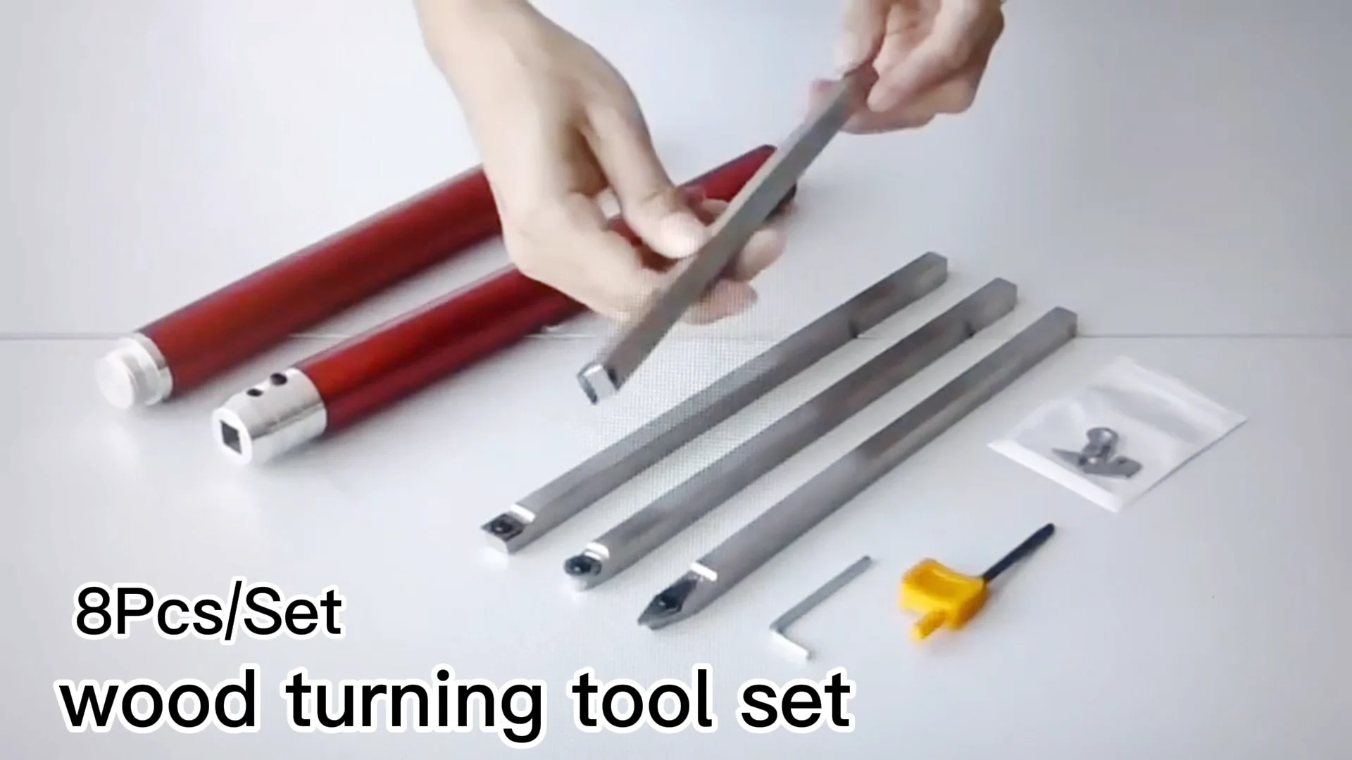 Aluminum Wood Turning Hollowing Tool Extend Handle Carbide Tipped ...