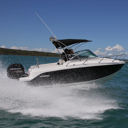 Classic 18ft Fishing Boat Fiberglass 5.6m High Speed 5 Passengers ...