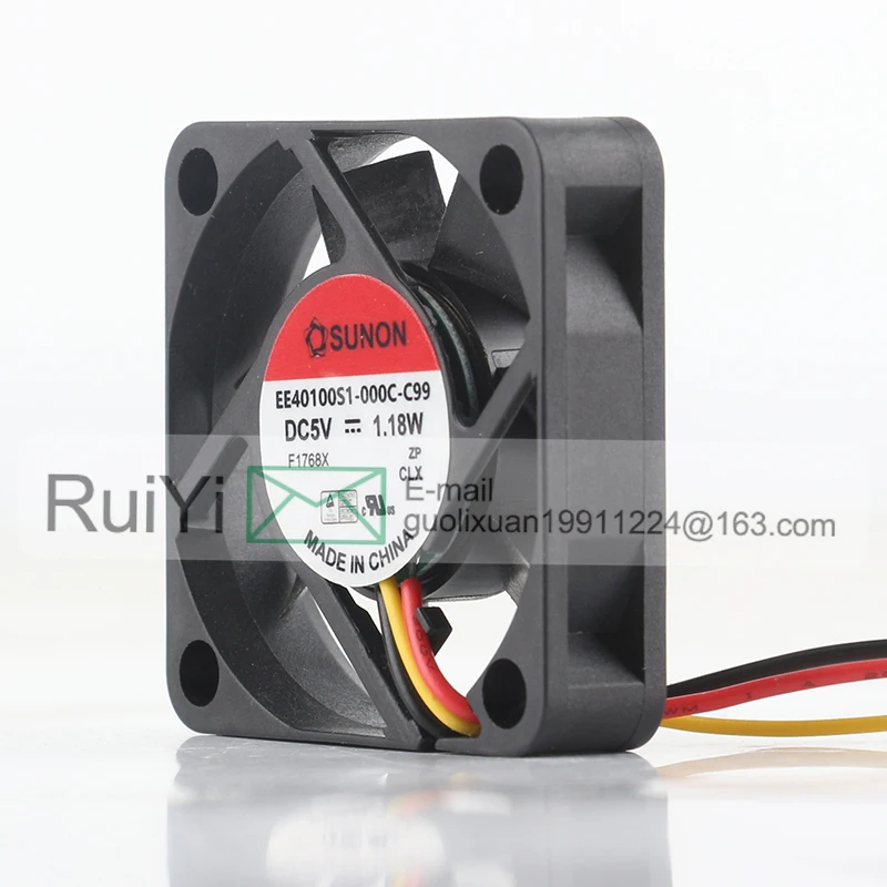 New Original Taiwan Sunon 12V 24V 48V DC 5V 1.18W AC EC 4010 40X40X10MM ...