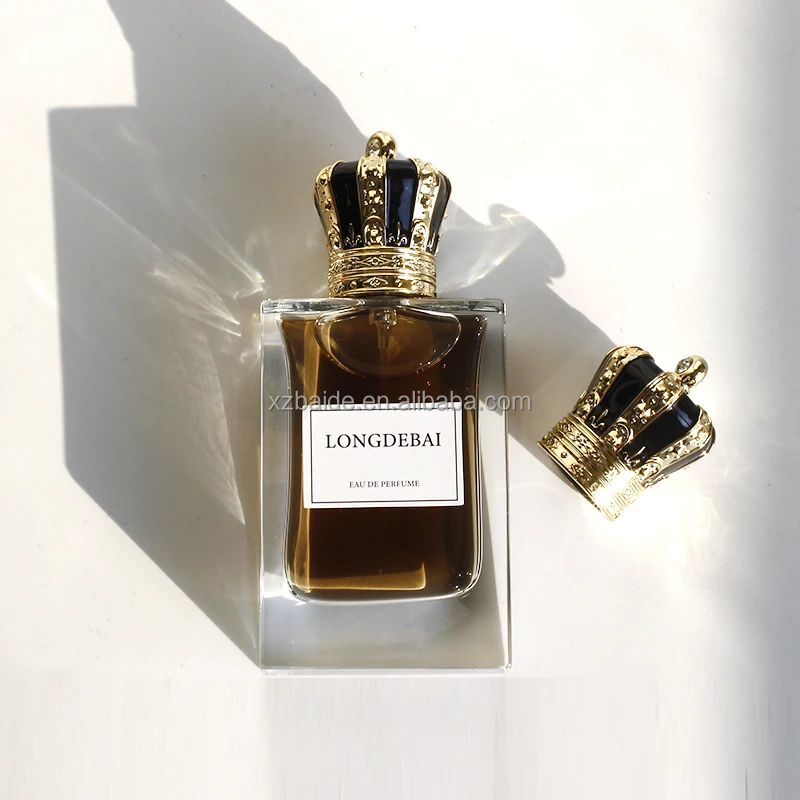 Custom Luxury Polish Flat Parfum Bottle Clear Pump Sprayer Empty Crimp ...