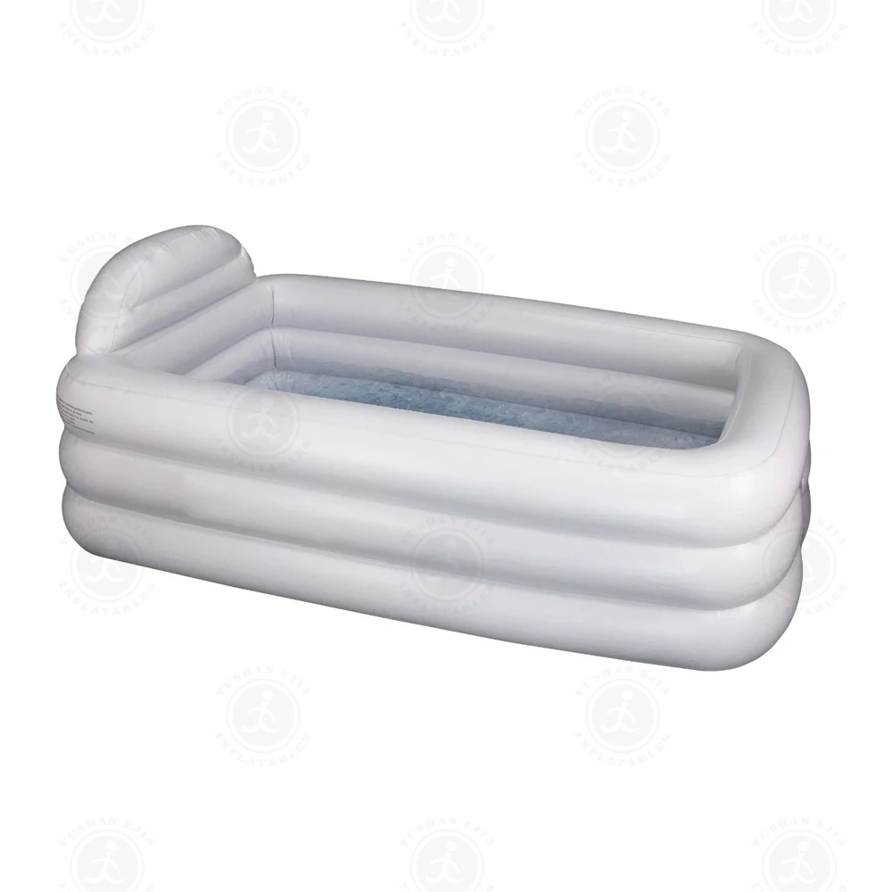 Outdoor Pool Float Inflatable Swimming Pool Pvc Round Shaped Air Pool ...