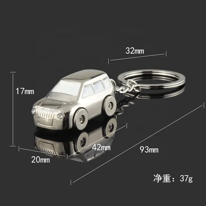 High Quality 3D Car Keychain - Promotional Gift Idea