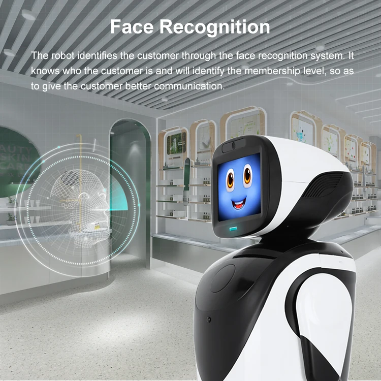 Mi City Shopping Mall Welcome Reception Roboter Voice Interaction Auto ...