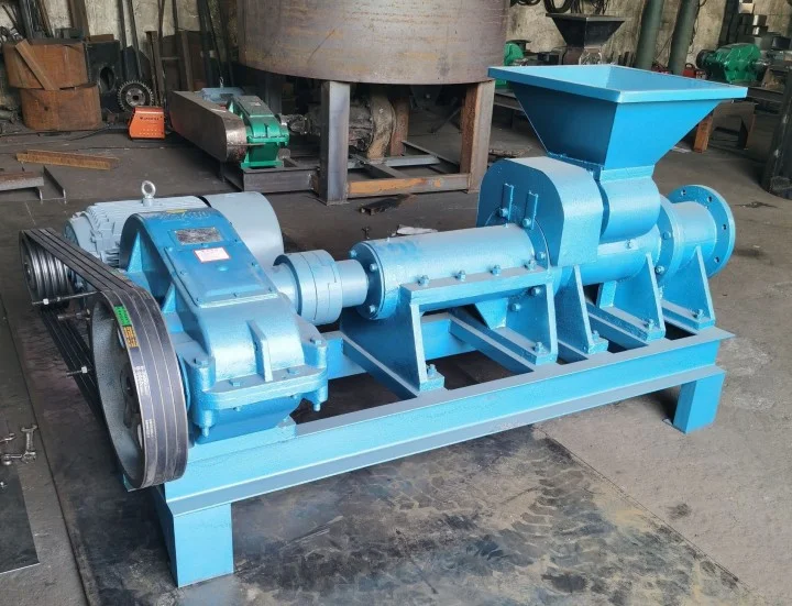 Industrial Carbon Powder Coal And Charcoal Briquette Rod Extruder ...