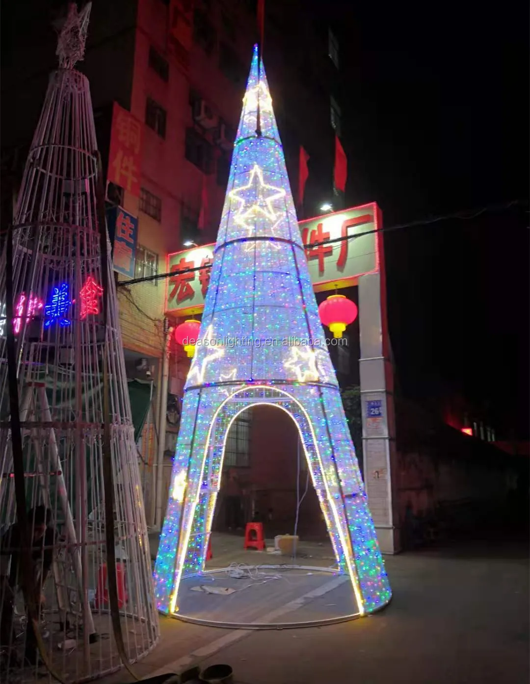 Large Outdoor Rgb Christmas Tree| Alibaba.com