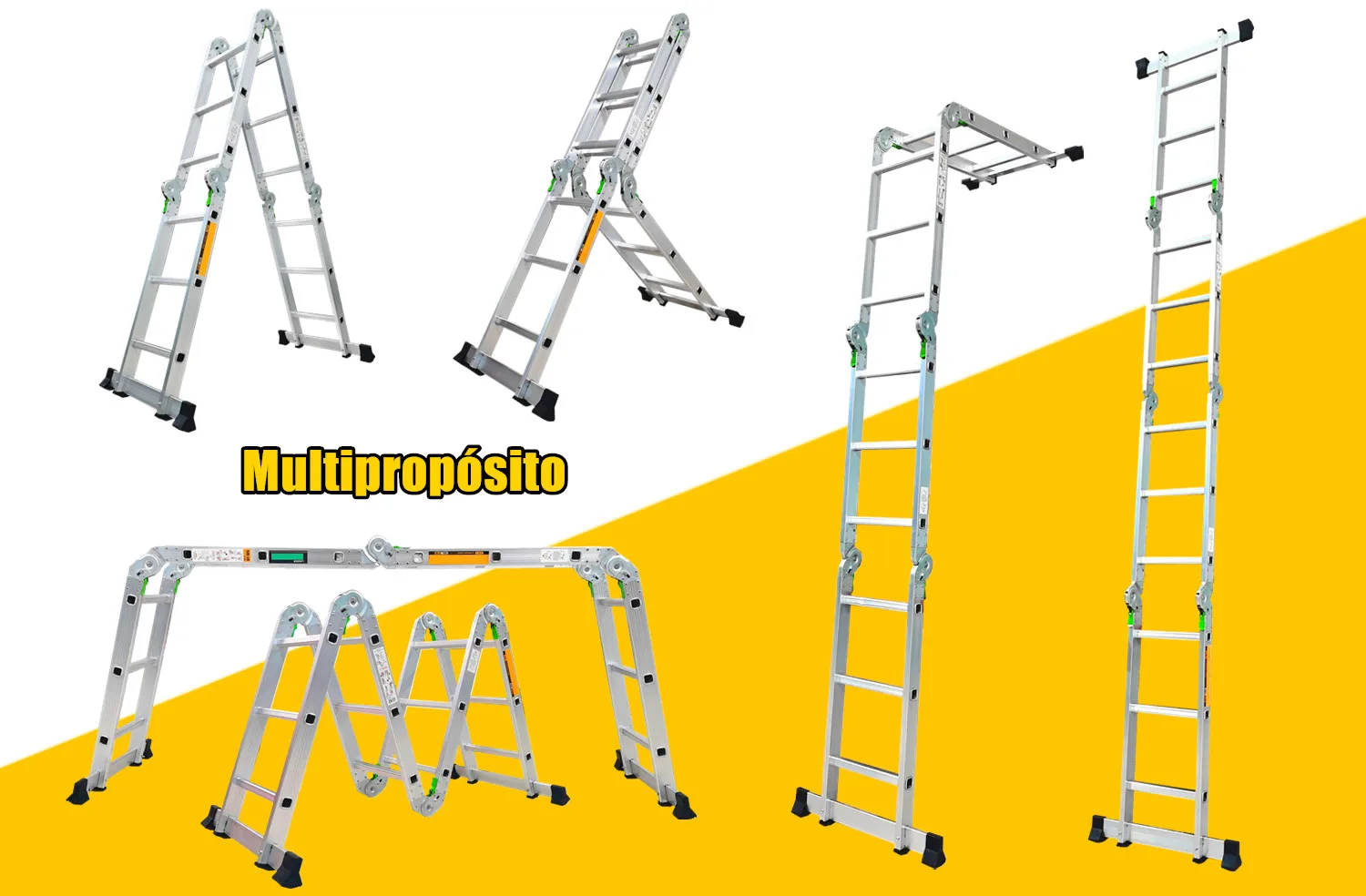 Escalera De Transformador De Aluminio Multiproposito Certificada En131 ...