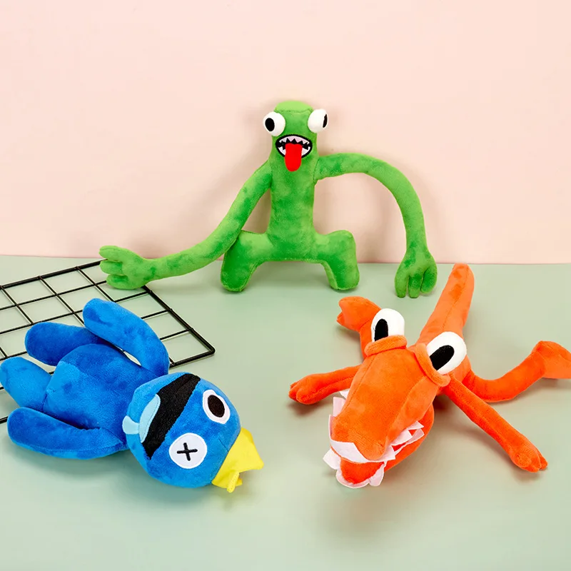 Game Character Rainbow Friends Kawaii Anime Plush Kids Toys Stuffed ...