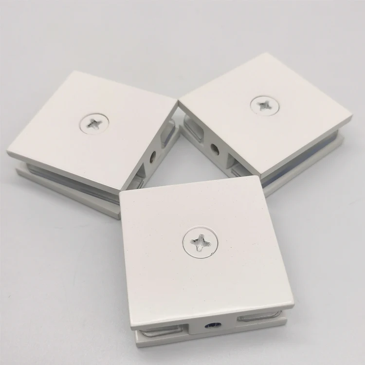 Solid Brass SCU 4 Square Shower Enclosure Frameless Glass Shower Door ...