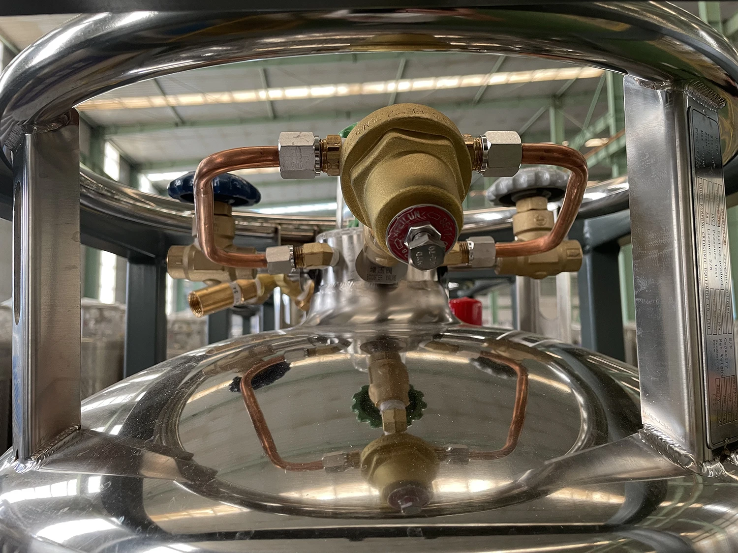 Cryogenic Container Oxygen Cylinder Stainless Steel Natural Gas Storage ...